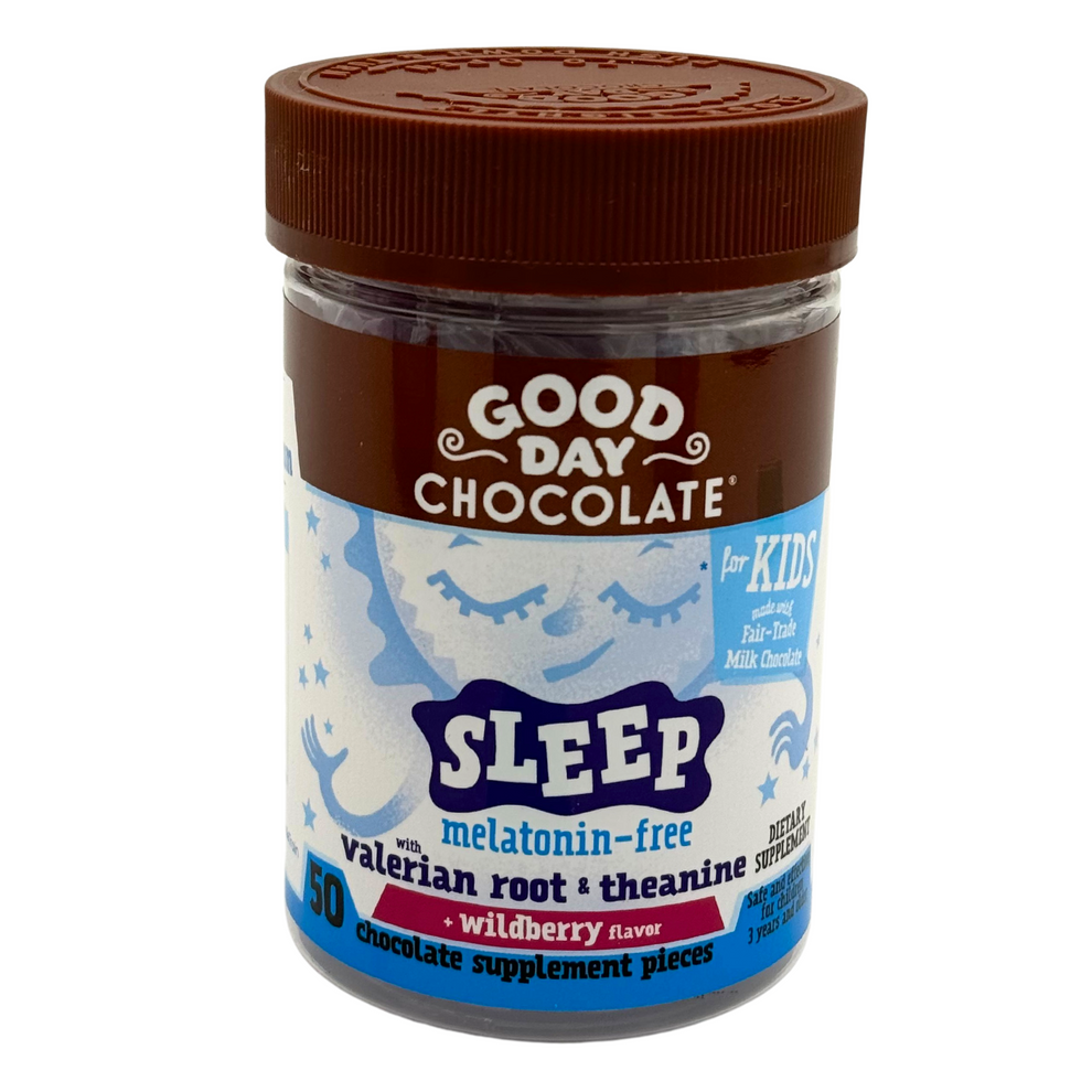 Kids Sleep with Valerian Root Chocolate Supplement – KC's Candy Store