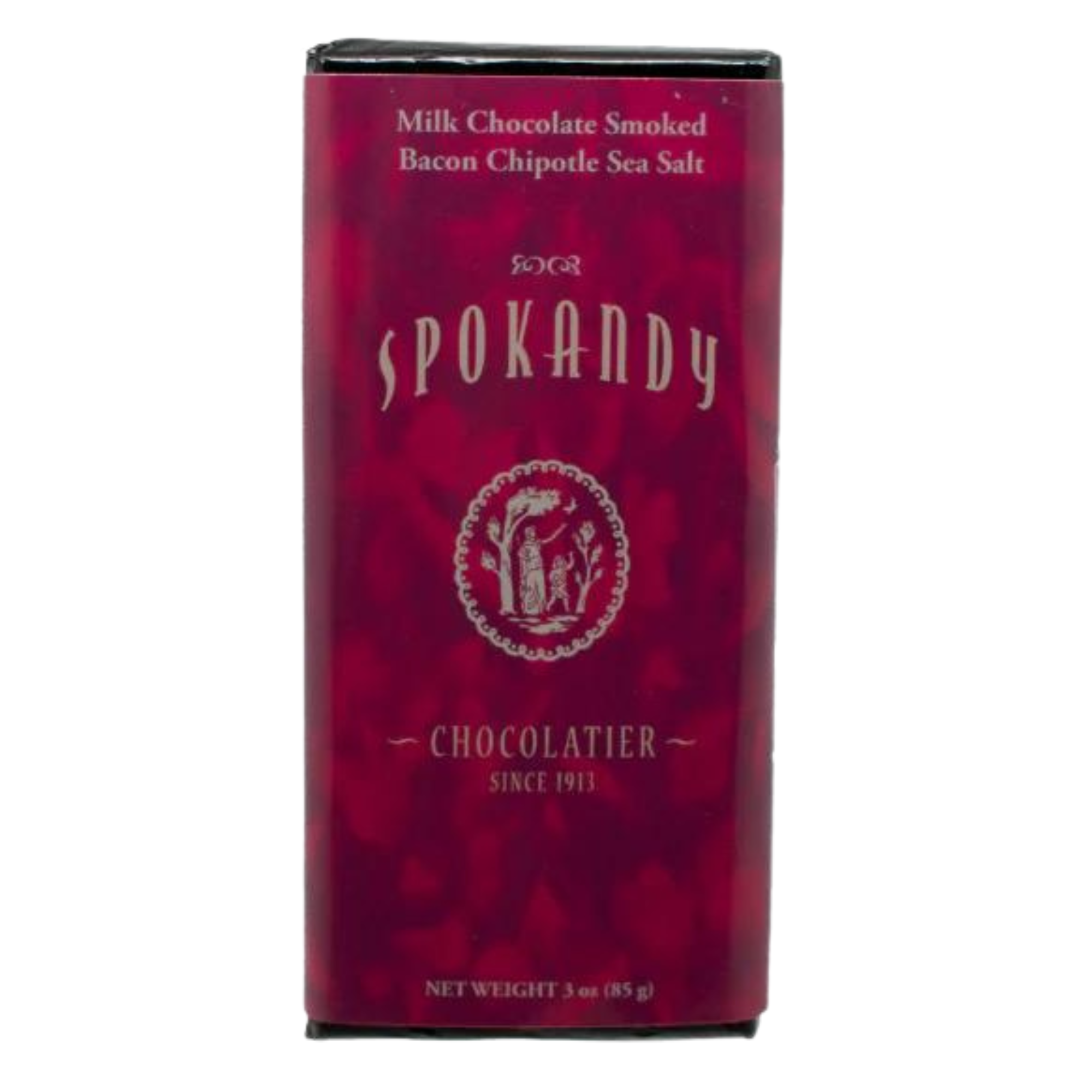 Milk Chocolate Smoked Bacon Chipotle Sea Salt Candy Bar by Spokandy ...