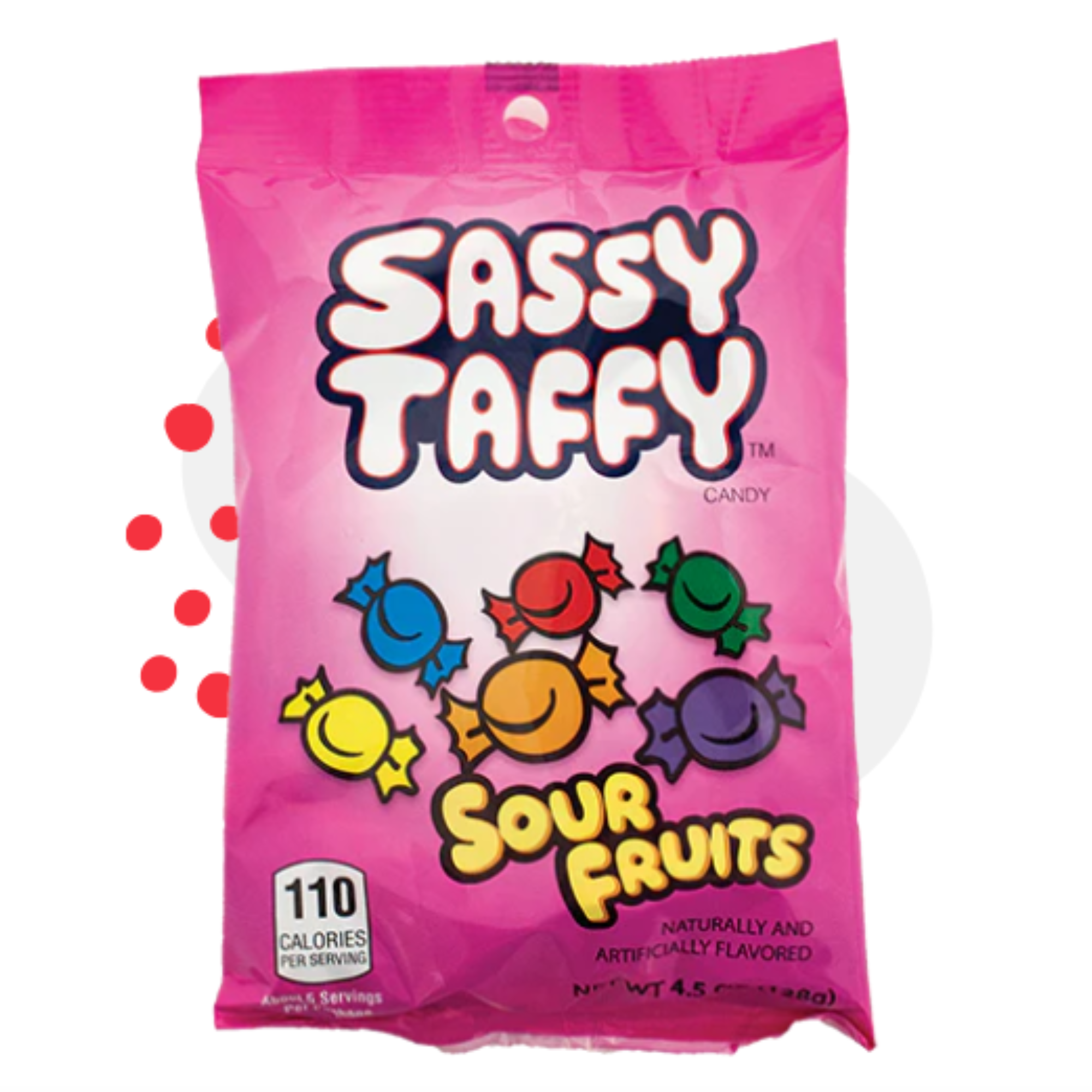 Sour Fruits Salt Water Taffy by Sassy Taffy – KC's Candy Store